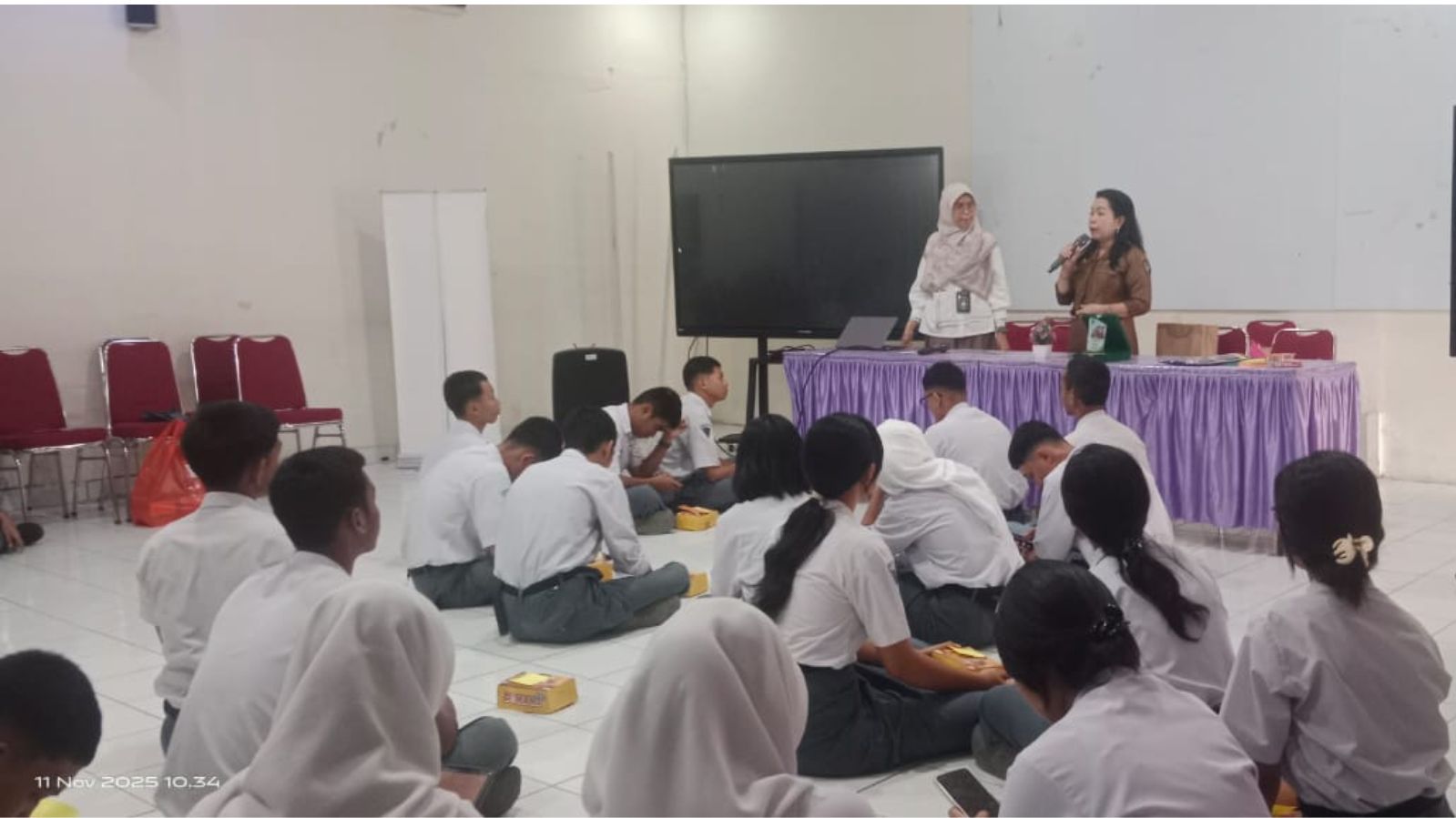 BLAM Gelar Moving Class Moderasi Beragama di SMA Negeri 4 Makassar